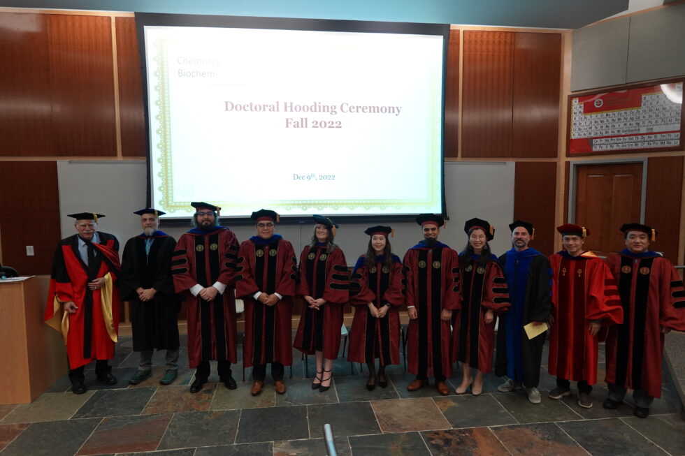 Chemistry & Biochemistry - Department of Chemistry & Biochemistry