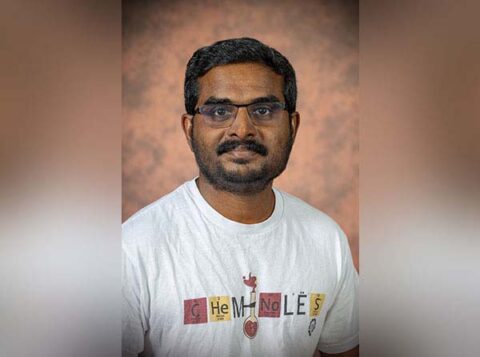 Dr. Krishnan, Sumesh - Department of Chemistry & Biochemistry